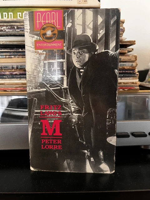 FRITZ LANG’S M (VHS) Peter Lorre Ellen Widmann $18.00 - PicClick CA