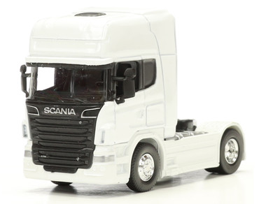 SCANIA V8 R730 Swedish Tractor Unit Lorry Truck Model Diecast White Toy ...