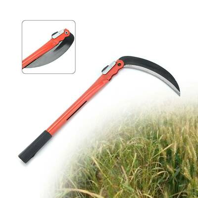 HAND HELD HEAVY Duty Garden Scythe Sickle Weed, Nettle Bramble & Bush ...
