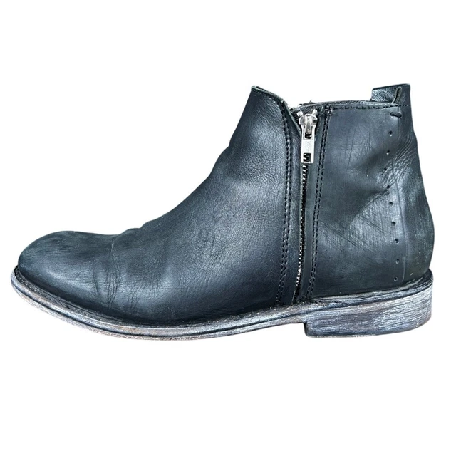 FREEBIRD BY STEVEN Men’s Milo Black Leather Chelsea Boot Size US 11 £ ...