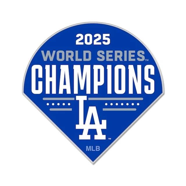 MLB WORLD SERIES 2025, Dodgers Champions Vinyl Die Cut Sticker £3.88 ...