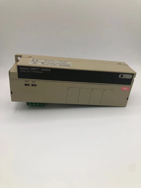 DRT1-AD04 OMRON PLC Démo Device-Net Analogique Entrée DRT1AD04 EUR 70 ...