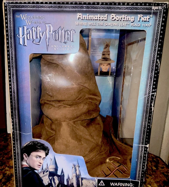 WIZARDING WORLD HARRY Potter Talking Animated Hogwarts House Sorting ...