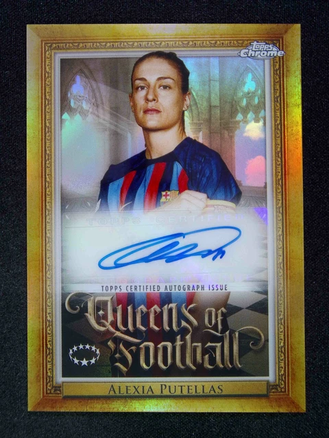 ALEXIA PUTELLAS 2023 Topps Chrome UCC FC Barcelone SP Queen Of The ...