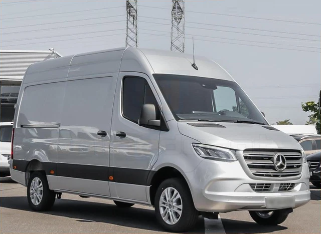 MERCEDES SPRINTER MK3 VAN 17-up 2 pieces Wind Deflectors HEKO TINTED ...
