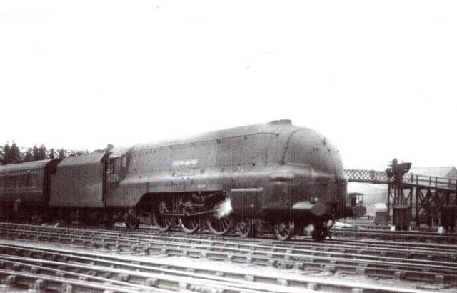 RAILWAY PHOTO LMS Princess Class 4-6-2 No 6239 CITY OF CHESTER leaving ...
