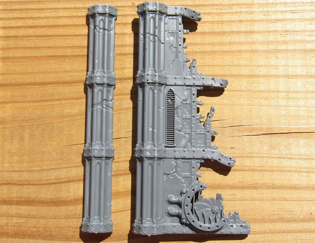 40K SECTOR IMPERIALIS Floor Sprue Columned Wall Ruin Bits £2.33 ...