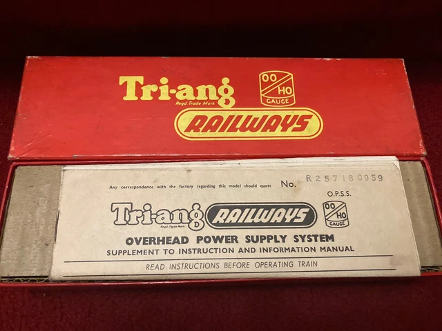 HORNBY TRI-ANG OO Gauge R257 Transcontinental Twin Pantograph Double ...