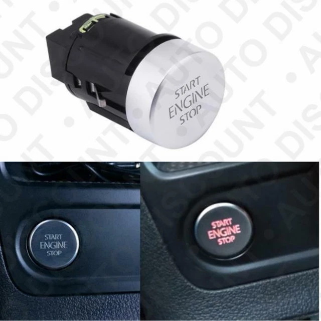 BOUTON DEMARRAGE MOTEUR Start Stop Engine Tiguan Sharan Alhambra ...