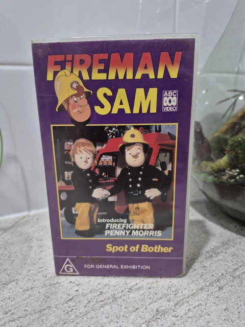FIREMAN SAM Spot Of Bother VHS Tape ABC Video $25.99 - PicClick AU
