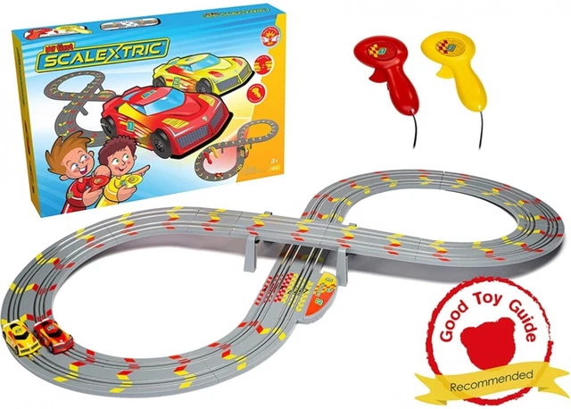 MY FIRST SCALEXTRIC G1154m Battery Powered Slot Car Race Set - Analogue ...