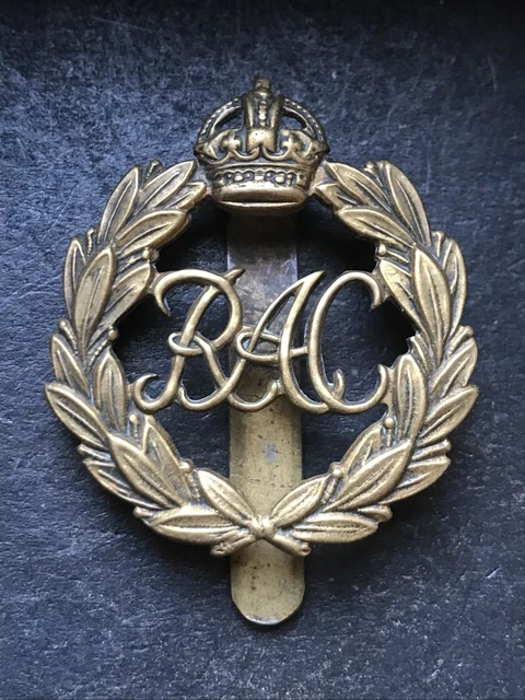 ROYAL ARMOURED CORPS RAC British Army Cap Badge WW2 £14.00 - PicClick UK