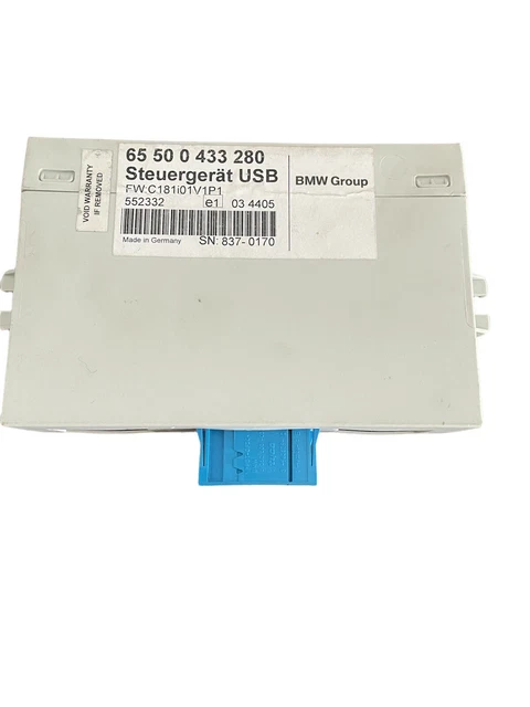 BMW E65 E66 7 Series ACM Accessory control unit for Menu 0433280 USB ...