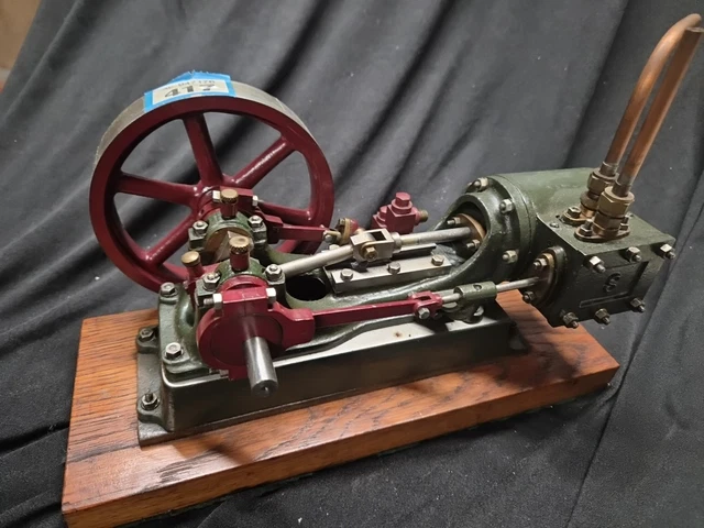 STUART TUNER NO 9 Live Steam Engine With Water Pump Runs Very Well 417 ...