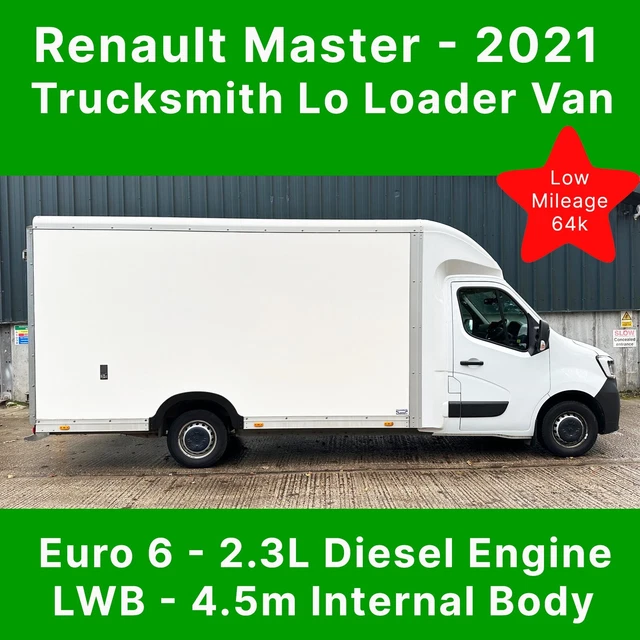RENAULT MASTER LOW Loader Van - Luton Lo Box Knee Hi - Furniture ...