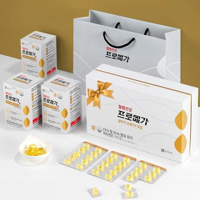 FROMEGA PROMEGA ALTAGE Omega 3 Dual Gift Set 93.6g, 180 tablets, 1 ...