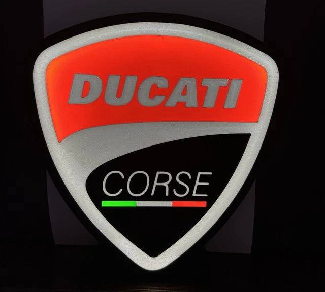 DUCATI LIGHT BOX 3d Print £21.50 - PicClick UK