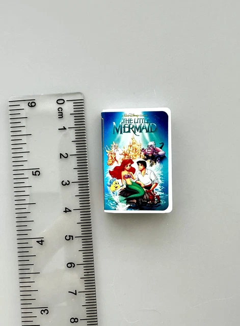 THE LITTLE MERMAID VHS Tape Ultra Rare Zuru Mini Brands Disney Store ...