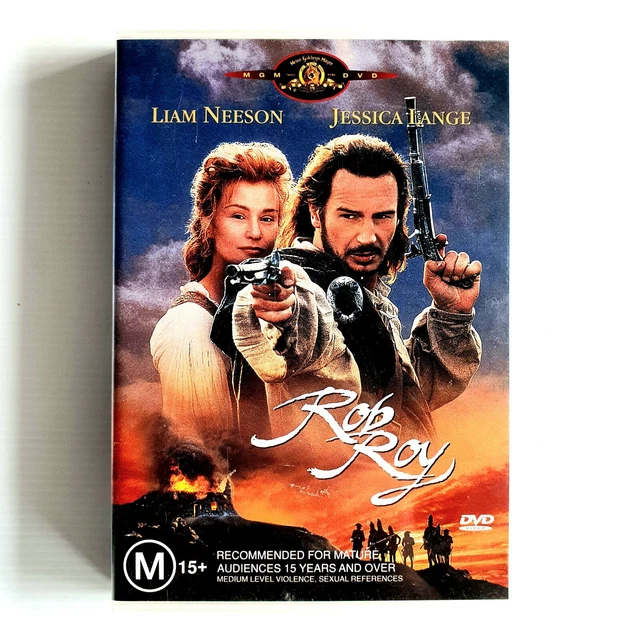 ROB ROY DVD Period Historical, Liam Neeson, Jessica Lange, Tim Roth ...
