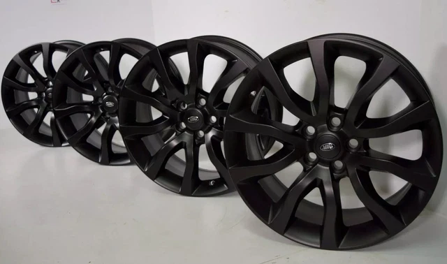 20& RANGE ROVER Sport Full Hse Supercharged Satin Black Wheels Rims ...