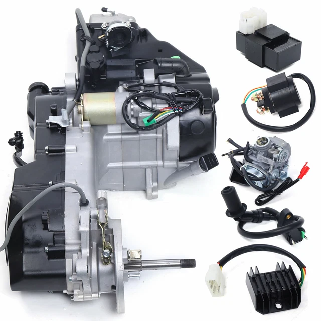 150CC GY6 ATV Complete Engines Motor AutoTransmission Build-in Long ...