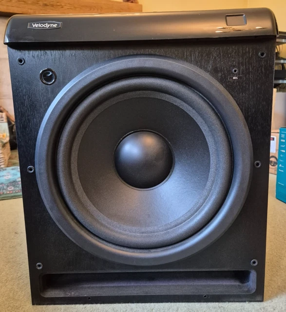 VELODYNE CHT-12QR SUBWOOFER - Black Ash £21.48 - PicClick UK