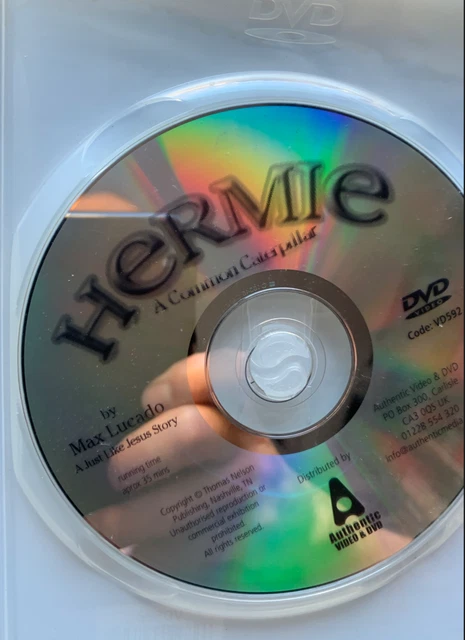 HERMIE A COMMON Caterpillar DVD Just Like a Jesus Story Christian Kids ...