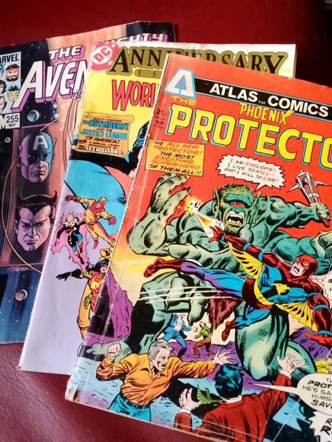 MARVEL ATLAS DC Comics Joblot bande dessinée héros très rare varie état ...