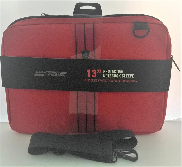 FERRARI LAPTOP-/ NOTEBOOK-TASCHE Schutzhülle bis 13 Zoll Urban ...