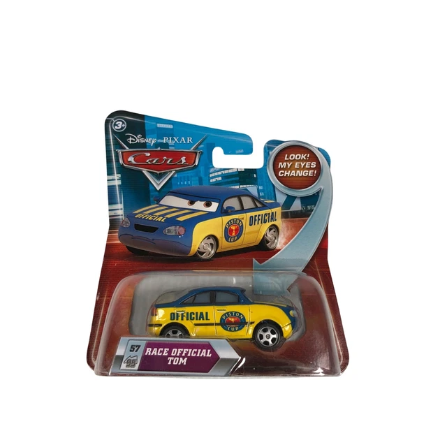 DISNEY PIXAR CARS Race Official Tom Die-Cast Vehicle $9.99 - PicClick