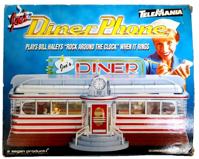 JOE'S DINER CORDED Phone, Plays Rock Around the Clock when it Rings ...