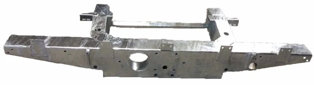 LAND ROVER SERIES HEAVY DUTY 3mm GALVANISED REAR 1/4 CHASSIS INC SPRING ...