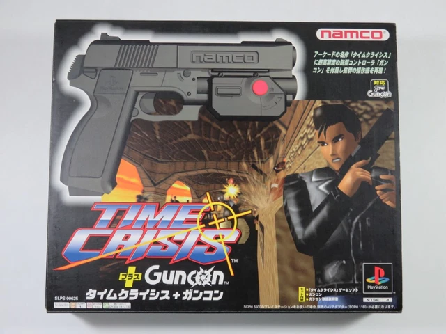 BUNDLE TIME CRISIS With Guncon Sony Playstation 1 (Ps1) Ntsc-Japan ...