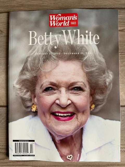 2024 BETTY WHITE TRIBUTE Woman's World SPECIAL EDITION Golden Girls CLEVELAND £8.69 - PicClick UK
