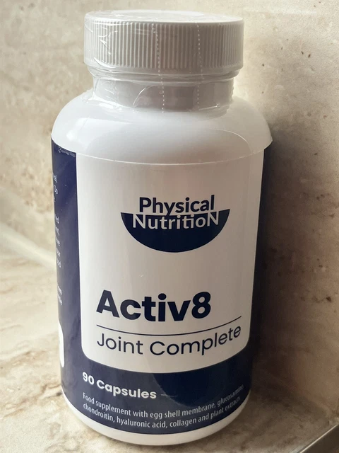 ACTIV8 JOINT COMPLETE Type II collagen Glucosamine Turmeric/bl.pepper ...