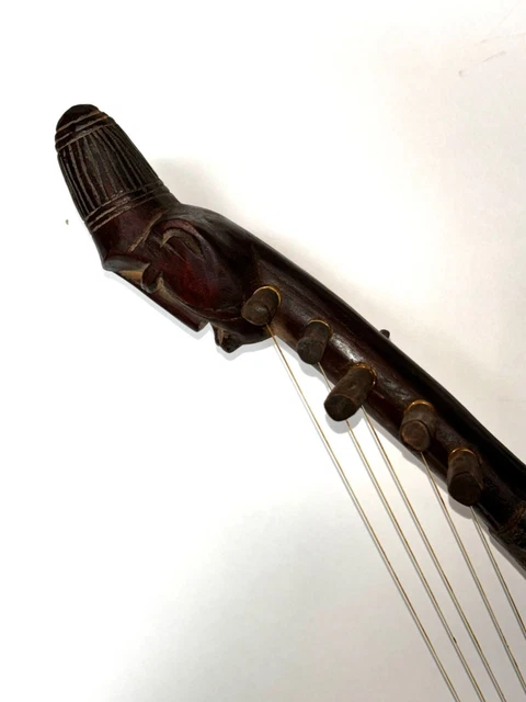 HARPE ARQUÉE AFRICAINE Anthropomorphique Fang Ngombi EUR 199,95 ...