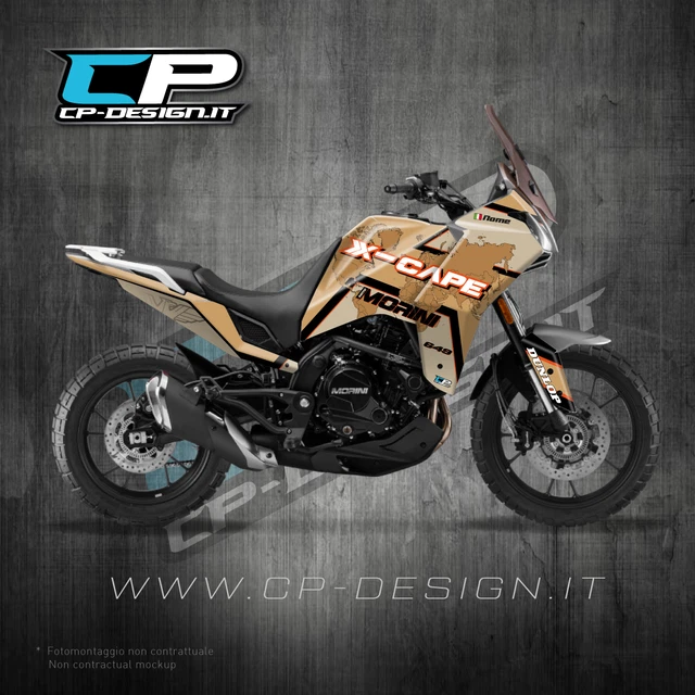 KIT GRAFICHE PER Moto Morini - Xcape 650 -2021 2022 2023 stickers ...