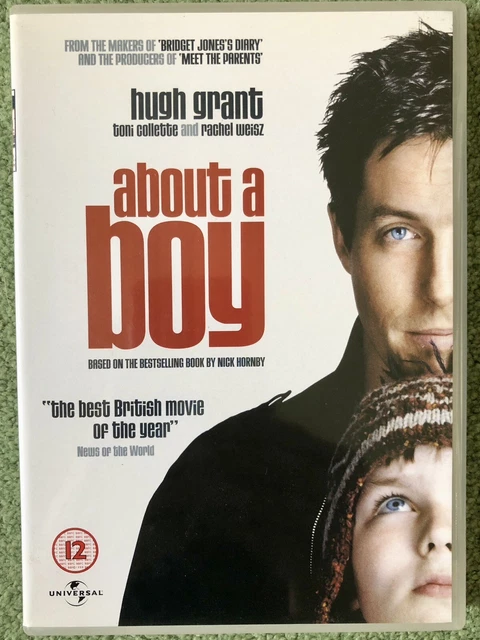ABOUT A BOY (UK DVD, 2002, rated 12) - Hugh Grant, Toni Colette ...
