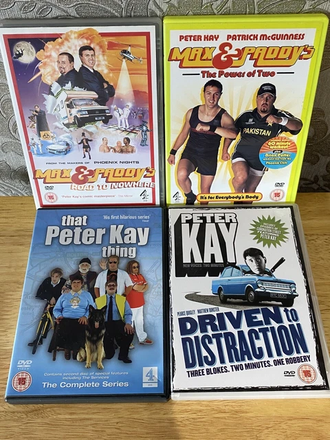 PETER KAY DVD Bundle,Max & Paddy Road To Nowhere & Power Of 2, Peter ...