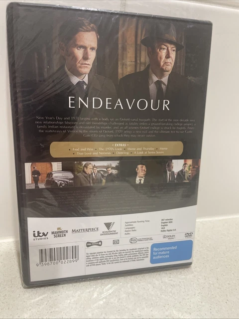ENDEAVOUR - COMPLETE Series 7 (DVD) Australia Region 4 - NEW & SEALED £ ...