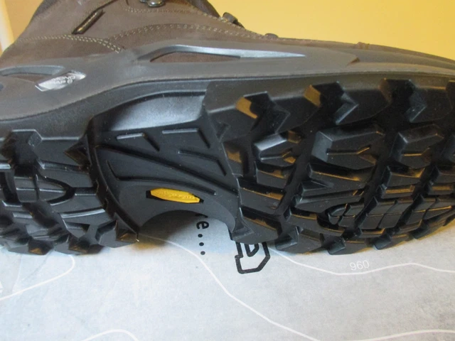LOWA RENEGADE MID GTX Mens Waterproof Walking Boots Brown Black Size 11 ...