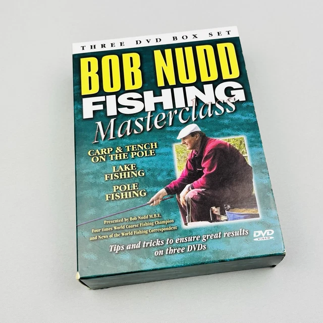 BOB NUDD FISHING Masterclass 3 DVD Box Set Carp Tench Lake Pole £5.45 ...