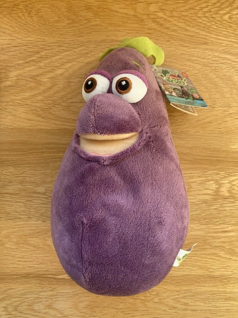 CBEEBIES MR BLOOM'S Nursery Sebastian Aubergine Soft Plush Singing Toy ...