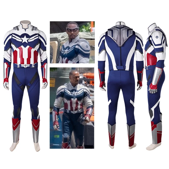 CAPTAIN AMERICA: BRAVE New World(2025) Falcon Sam Wilson Cosplay ...