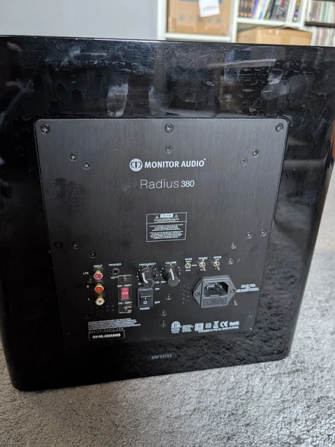MONITOR AUDIO RADIUS 380 Subwoofer - please read description £42.30 ...