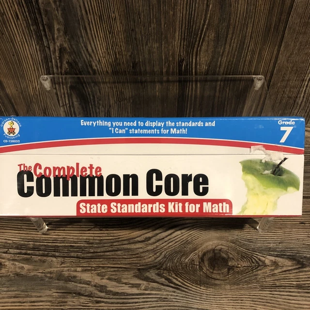 THE COMPLETE COMMON Core State Standards Kit for Math, Grade 7 ( New ...