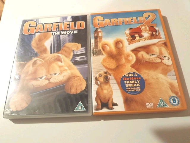 GARFIELD - THE Movie/Garfield A Tail Of Two Kitties. 2 Film Set. (DVD ...