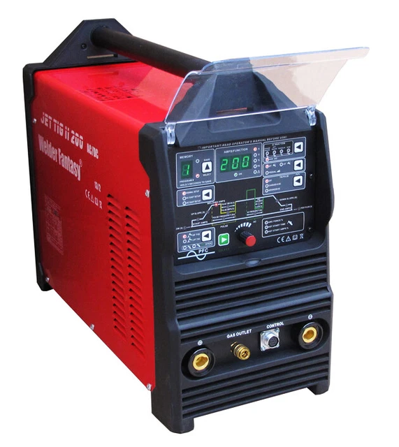 INVERTER WELDING JET TIG II AC/DC 200A TIG/MMA/PULSE/HF/Lift-Arc/VRD ...