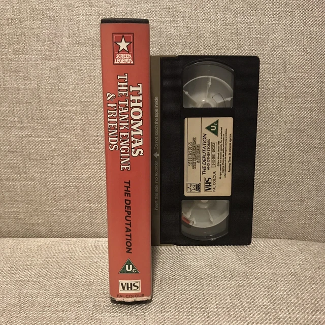 THOMAS THE TANK Engine And Friends - Vhs Video - The Deputation ...