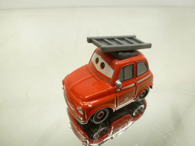 TOMICA TOMY LUIGI FIRE GOGO FIAT 500 CARS DISNEY PIXAR - L5.0cm - GOOD ...